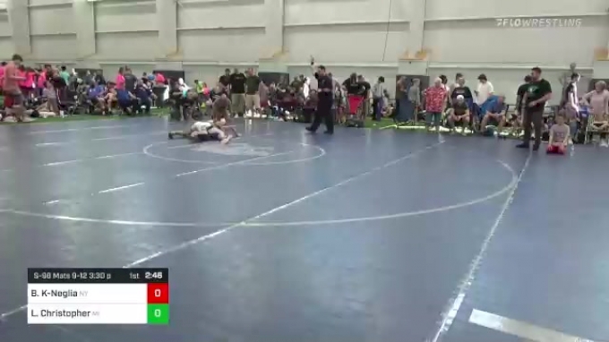 S-96 Mats 9-12 3:30 pm lbs Quarterfinal - Brayden Kellsion-Neglia, NY ...