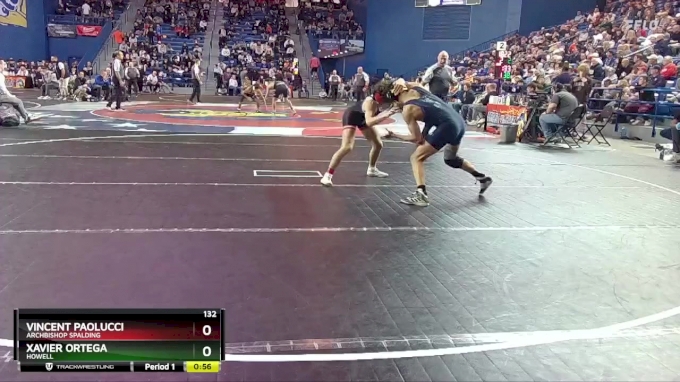132 lbs Cons. Round 6 - Xavier Ortega, Howell vs Vincent Paolucci ...