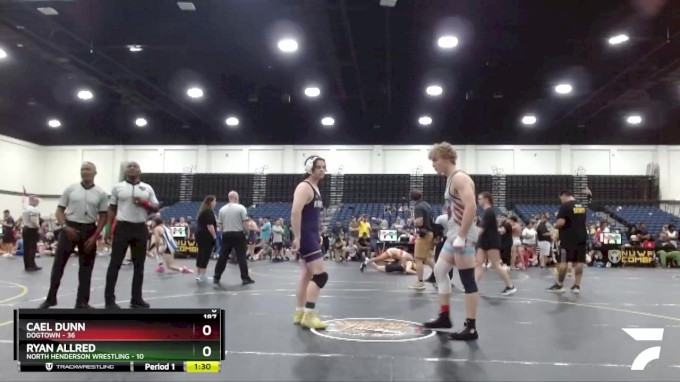 187 lbs Round 3 (4 Team) - Cael Dunn, Dogtown vs Ryan Allred, North ...
