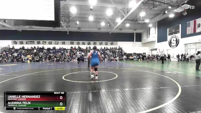 235 lbs Champ. Round 1 - Audrina Felix, Temescal Canyon vs Janelle ...