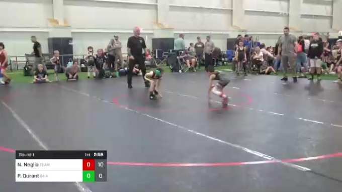 50 lbs Round 1 - Nolan Neglia, Team Gotcha vs Piper Durant, 84 Athletes