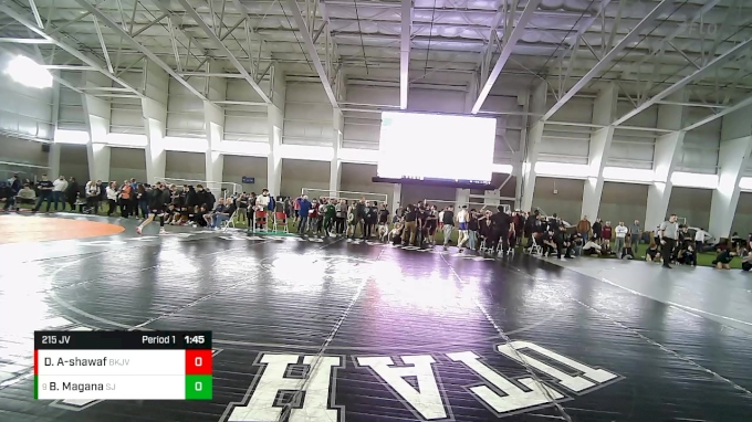 215 JV Champ. Round 2 - Benjamin Magana, Stansbury JV vs Dominic Al ...