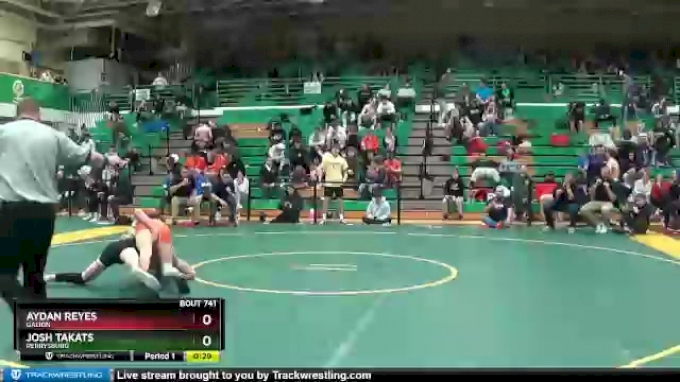 138 lbs Cons. Round 6 - Josh Takats, PERRYSBURG vs Aydan Reyes, GALION