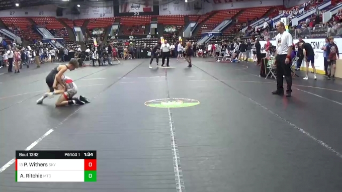 105 lbs Champ. Round 2 - Parker Withers, Skyline vs Axel Ritchie ...