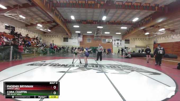 Girls 127 lbs 3rd Place Match - Cora Chaffin, Red Bluff Girls vs ...