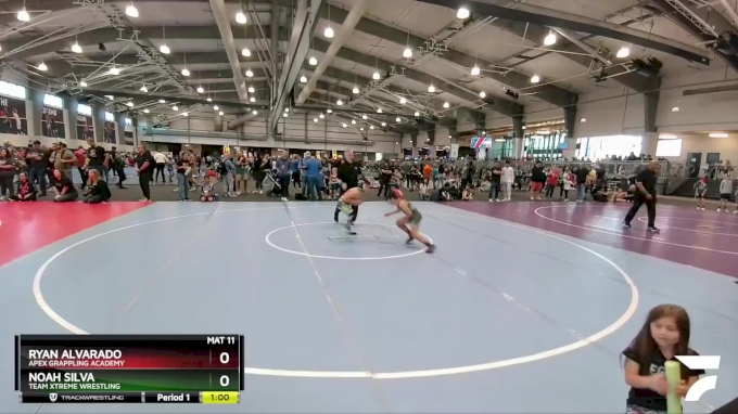 83 lbs 3rd Place Match - Noah Silva, Team Xtreme Wrestling vs Ryan ...