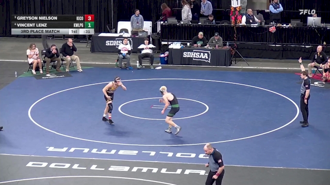 3rd Place Match - Vincent Lenz, Kimball/White Lake/Platte-Geddes vs ...