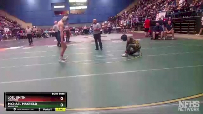 3 - 144 lbs Champ. Round 1 - Michael Maxfield, Abingdon vs Joel Smith ...