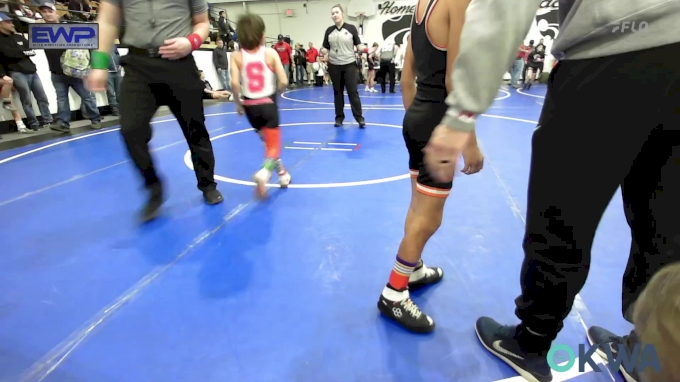 67 lbs Semifinal - Daxton Stewart, Vian Wrestling Club vs Jack Cisneros ...