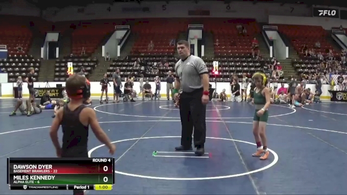 59 lbs Round 4 (6 Team) - Dawson Dyer, Basement Brawlers vs Miles ...