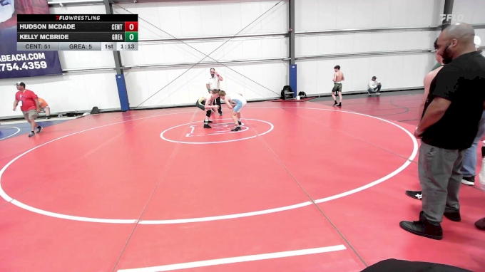 135 lbs Rr Rnd 3 - Hudson Mcdade, Central PA vs Kelly McBride, Great ...