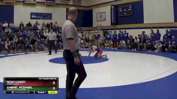 149 lbs Placement (16 Team) - Noah Caskey, Coast Guard vs Gabriel ...
