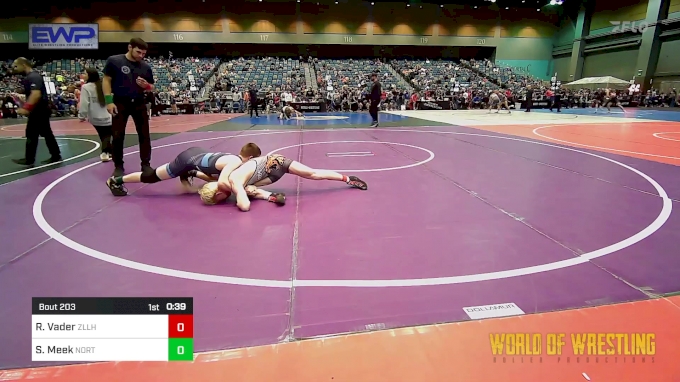 135 lbs Consi Of 8 #1 - Ryan Vader, Zillah vs Stephen Meek, North Summit