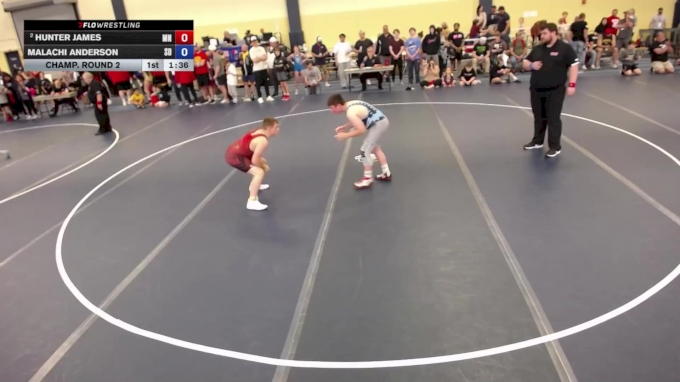 175 lbs Champ. Round 2 - Hunter James, MN vs Malachi Anderson, SD