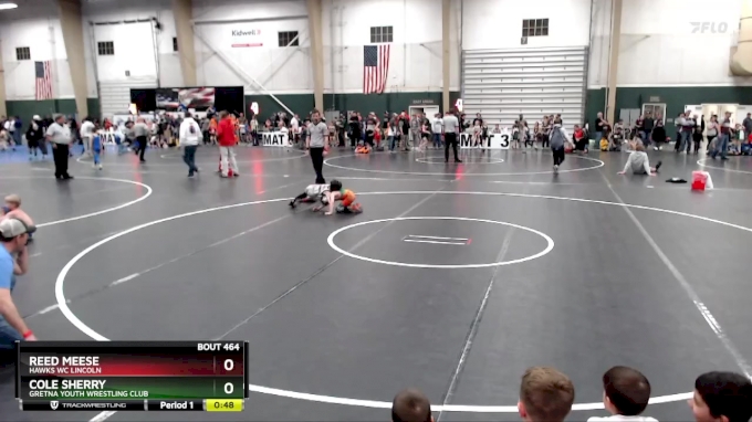 49 lbs 1st Place Match - Cole Sherry, Gretna Youth Wrestling Club vs ...