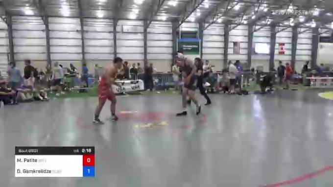 74 kg Consi Of 32 #2 - Michael Petite, Bulls Wrestling Club vs Dimitri ...