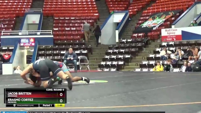185 lbs Cons. Round 5 - Erasmo Cortez, Memphis vs Jacob Britten, Bronson