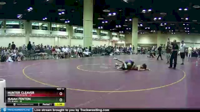 170 lbs Round 3 (16 Team) - Isaiah Fenton, STL Black vs Hunter Cleaver ...