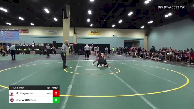 235 lbs Round Of 64 - Garret Negron, Montclair State vs Gavin Wurm ...