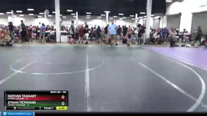 56 lbs Champ. Round 1 - Nathan Taggart, Kennet Kraken vs Ethan McMahan ...