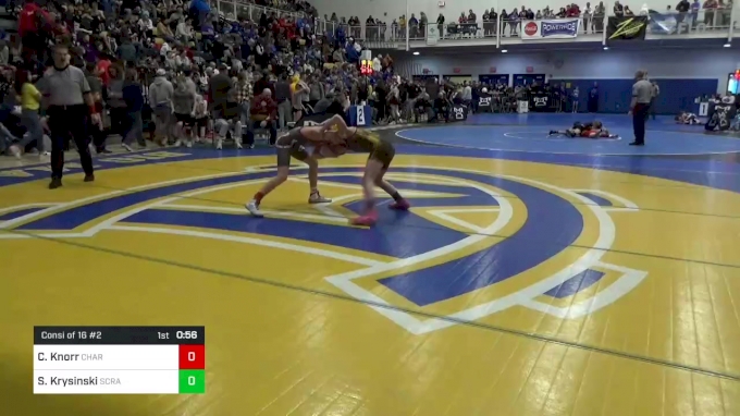 84 lbs Consi Of 16 #2 - Cooper Knorr, Chartiers Valley vs Shay ...