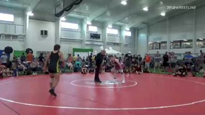 150 lbs Round 1 - Hunter Vanover, Lake Erie W.C. vs Maverick Gregory ...