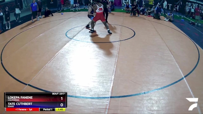 171-182 lbs Round 4 - Lokepa Fanene, California vs Tate Cuthbert, Idaho