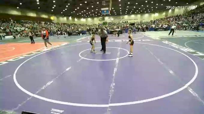 75 lbs Round Of 16 - Rocco Dominguez, Valley Vandals vs Myles Satiacum ...