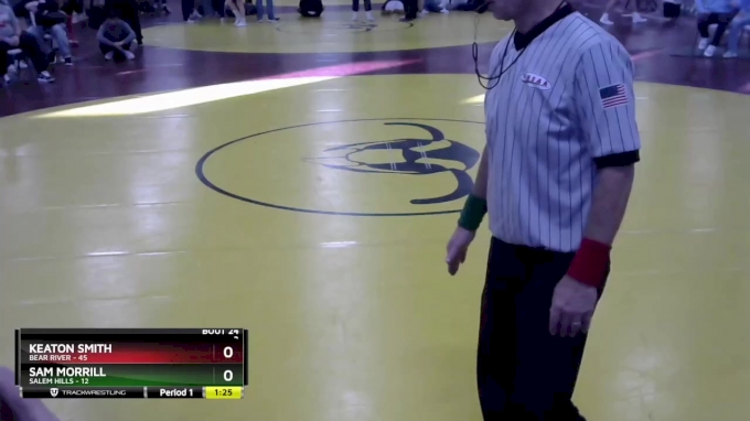 150 lbs Round 6 (8 Team) - Sam Morrill, Salem Hills vs Keaton Smith ...