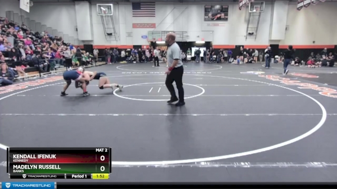140 lbs Cons. Semi - Madelyn Russell, Banks vs Kendall Ifenuk, Kennedy