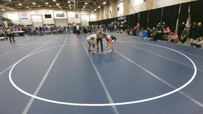 215 lbs Semis & 1st Wrestleback (8 Team) - Trev Burke, Cambridge vs Ty ...