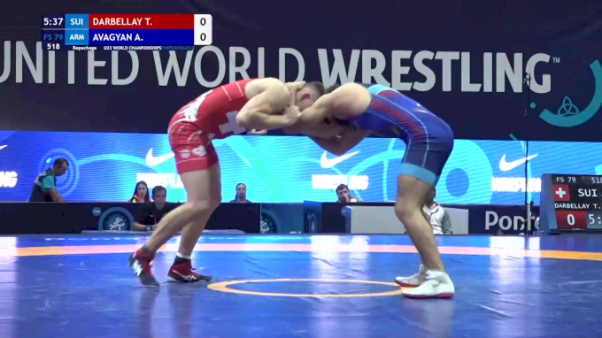 79 kg Repechage #3 - Tanguy Darbellay, Switzerland vs Arman Avagyan ...