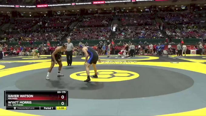 D3-175 lbs Champ. Round 1 - Wyatt Morris, Sal. Southern vs Xavier ...