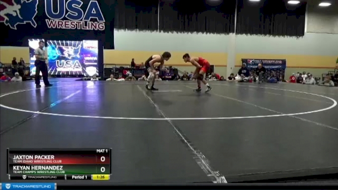 126 lbs Quarterfinal - Jaxton Packer, Team Idaho Wrestling Club vs ...