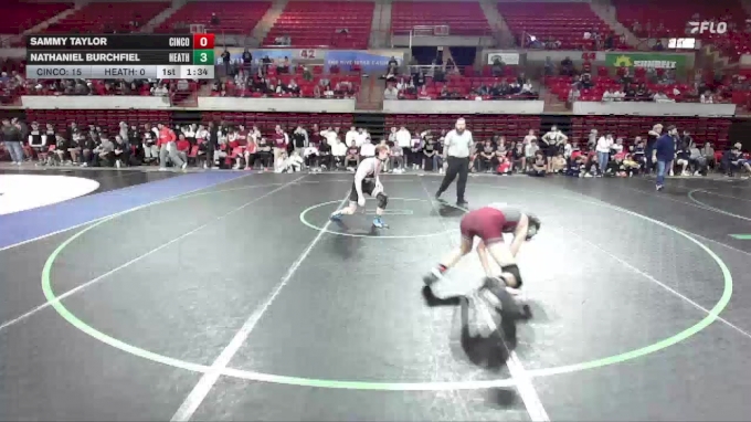 138 lbs Round 2 - Quarters & 1st Wb (16 Team) - Nathaniel Burchfiel ...