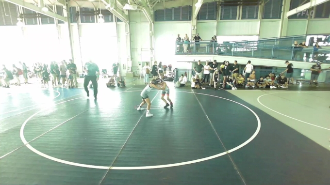 62 lbs Quarterfinal - Luke Bostick, Silverback WC vs Layla Rodriguez ...