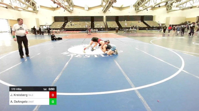 172-H lbs 2nd Place - Jake Kreisberg, Yale Street vs Anthony DeAngelo ...