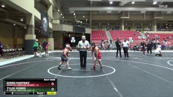 120 lbs Round 3 - Tyler Morris, El Dorado Wrestling Club vs Ayden ...