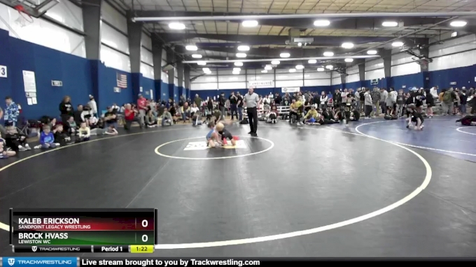 66 lbs Semifinal - Brock Hvass, Lewiston WC vs Kaleb Erickson ...
