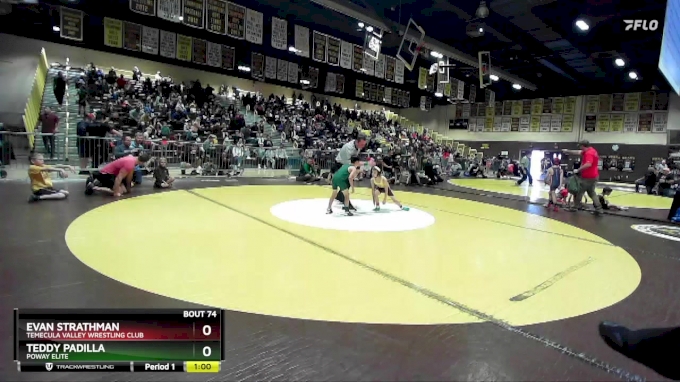 59 lbs Quarterfinal - Evan Strathman, Temecula Valley Wrestling Club vs ...