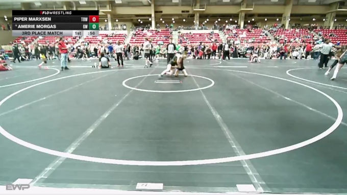 100 lbs 3rd Place Match - Piper Marxsen, The Best Wrestler vs Amerie ...