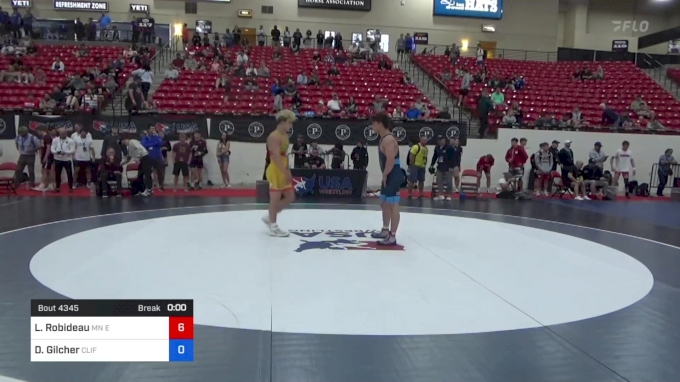70 kg Cons 8 #1 - Landon Robideau, MN Elite Wrestling Club vs Dylan ...