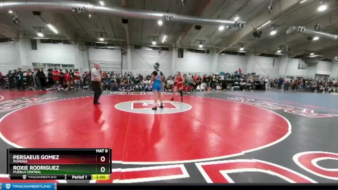 125 lbs Champ. Round 3 - Persaeus Gomez, Pomona vs Roxie Rodriguez ...