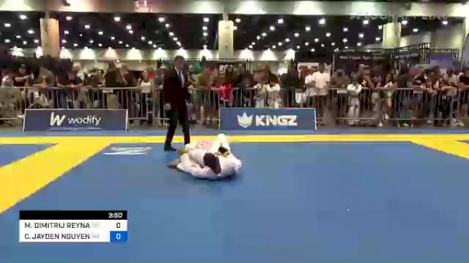 MAXIMUS DIMITRIJ REYNA vs CHRISTOPHER JAYDEN NGUYEN 2022 IBJJF Jiu ...