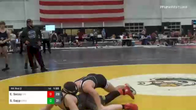 152 lbs Prelims - Ethan Secoy, CPX Wrestling vs Sam Sapp, Storm MS