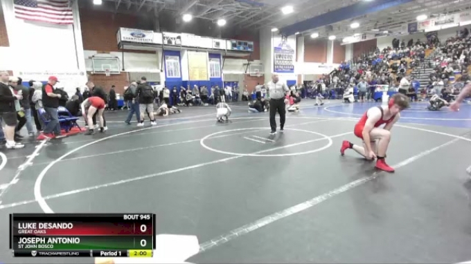 165 lbs Champ. Round 3 - Joseph Antonio, St John Bosco vs Luke Desando ...