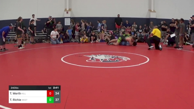240 lbs Final - Treyton Werth, Killer Elite vs Thomas Richie, West ...