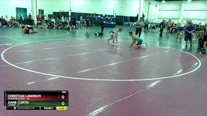 150 lbs Round 8 (10 Team) - Christian Landrum, Reservoir Dogs vs Dane ...