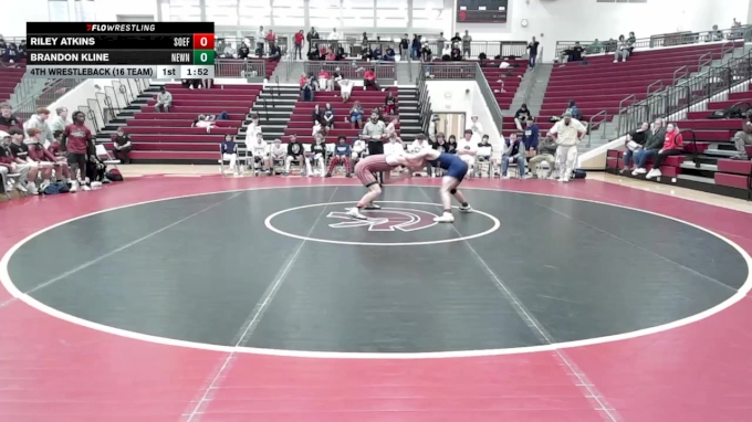 150 lbs 4th Wrestleback (16 Team) - Riley Atkins, South Effingham vs ...