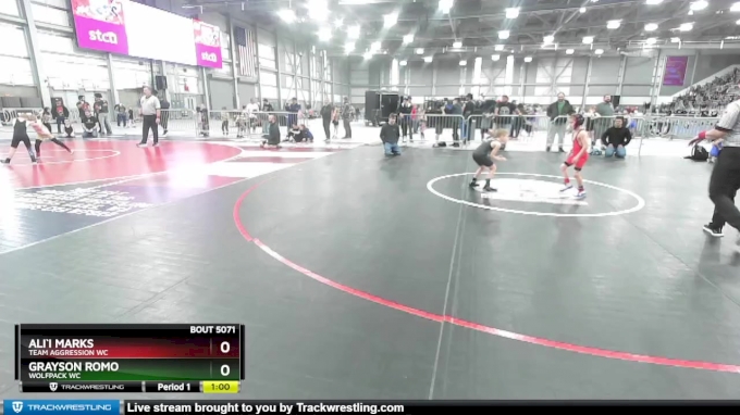 51-52 lbs Round 2 - Grayson Romo, Wolfpack WC vs Ali`i Marks, Team ...